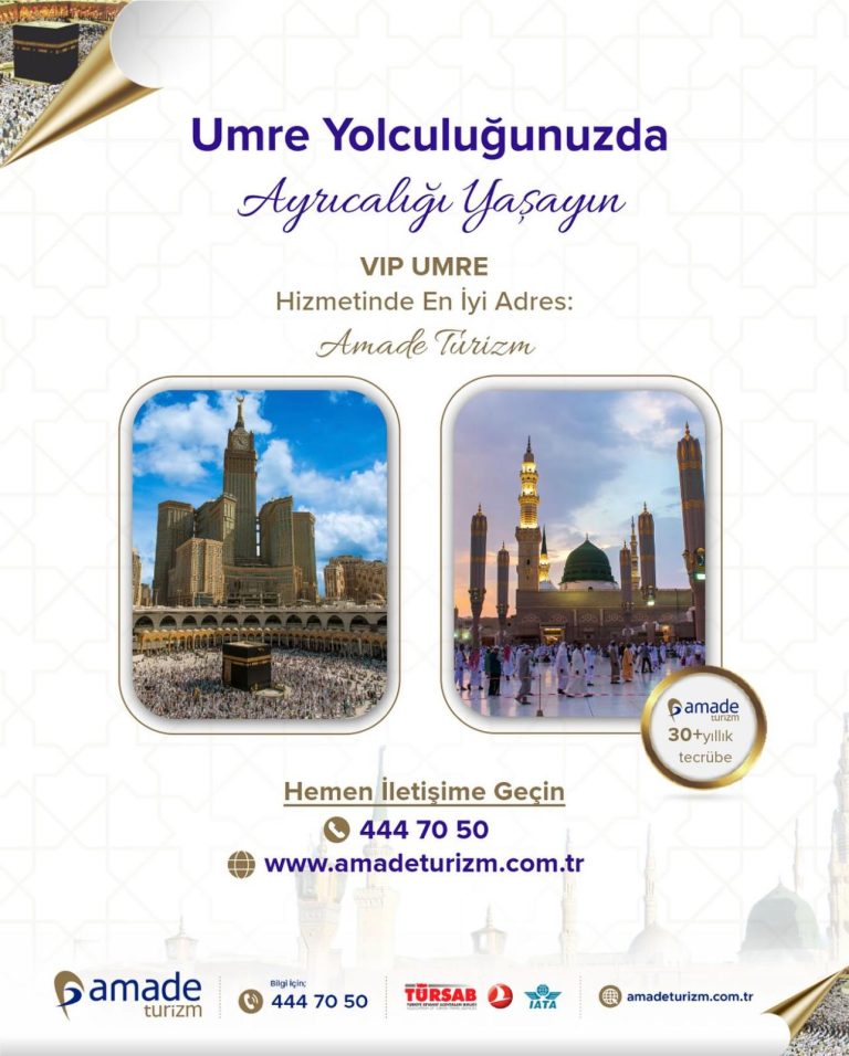Umre Turları 2026 - Umre Fiyatları - VIP Umre
